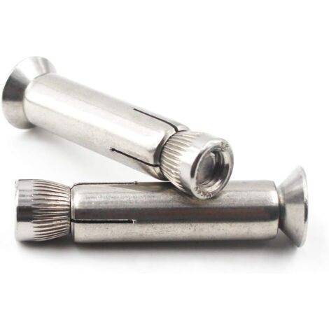 pernos de expansión hexagonales de acero inoxidable 304 M8 x 60