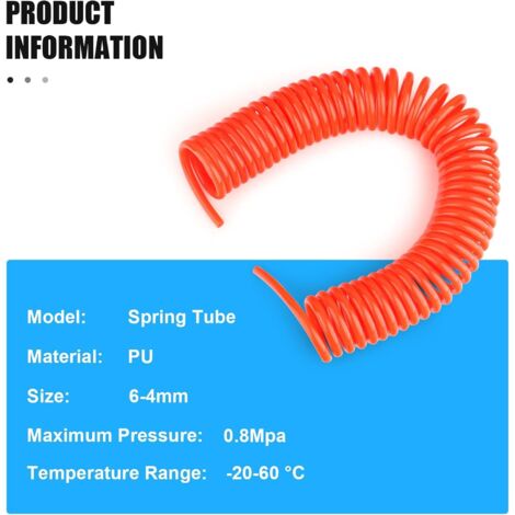 [NUNCA UTILIZADO]Manguera de aire retráctil de 8 x 5 mm, manguera de ...