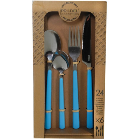 Tonic Bleu Turquoise - Coffret 24 pièces