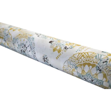 ROLLO DE MANTEL ANTIMANCHAS MOSAICO CALIDO 1,40 X 20 M