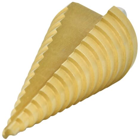 NOLUXA 3 Pcs Forets Étagés Fraises Coniques en Acier Rapide HSS 4-12/20 ...