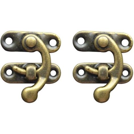 Lot de 50 crochets droits en bronze avec tendeur, kit de bricolage pour ...