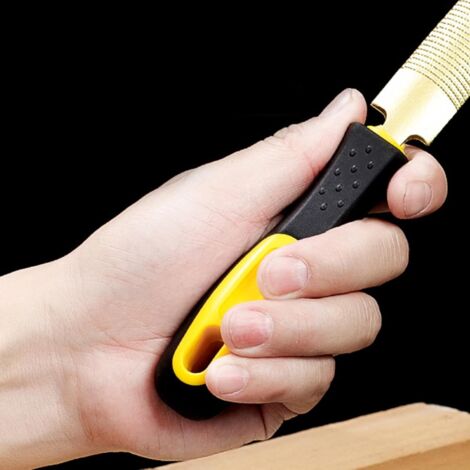 Lime professionnelle en acier, lime à bois, râpe à bois conique, outil ...