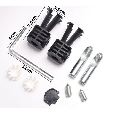 Boulons de fixation pour WC suspendus, kit de fixation universel pour ...