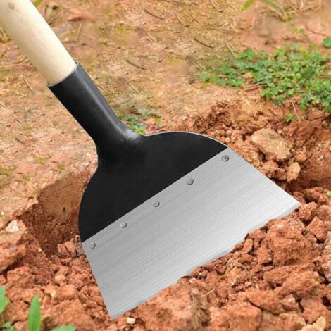Pelle de nettoyage de jardin en acier polyvalente, pelle plate, largeur ...