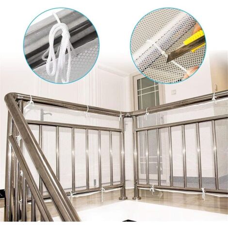 Filet de sécurité pour escaliers, filet de sécurité pour balcon, filet ...