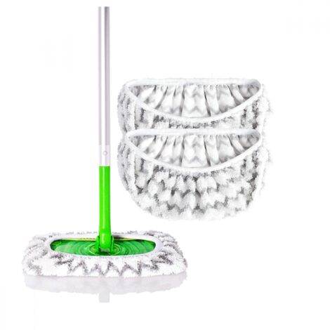 (Lot de 2) Ensemble balai plat pour robot aspirateur Swiffer ...