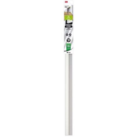 Premium Anschraub-Türboden, glatter Boden, L.93cm, weiß 3M