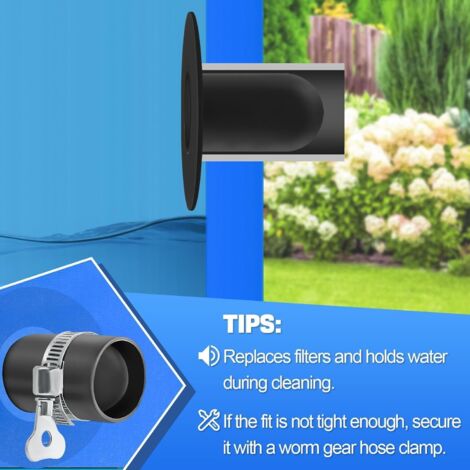 2 Stück Schwimmbadstöpsel, Pool-Wandstöpsel, Schwimmbadstöpsel ...