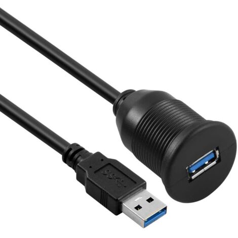 Cavo di prolunga USB 3.0 da 1 metro e 3,3 piedi per montaggio a filo ...