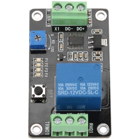 Relè temporizzato DC 5V / 12V / 24V, modulo timer relè di ritardo ...