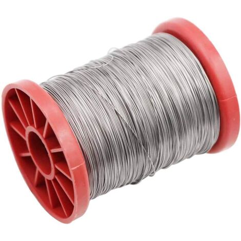Alambre de acero inoxidable para apicultores, 0,5 mm x 220 m, rollo de ...