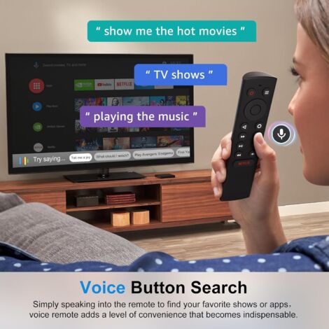 Control remoto de voz de repuesto para NVIDIA Shield TV y NVIDIA Shield ...