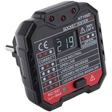 Comprobador de fallos de red con toma multifunción e indicador LED ...