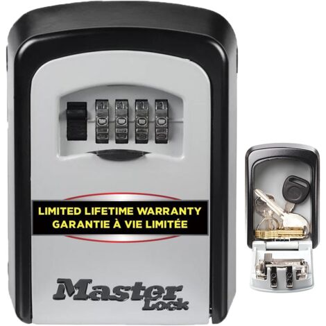 Caja de seguridad para llaves Master Lock, montaje en pared, para ...