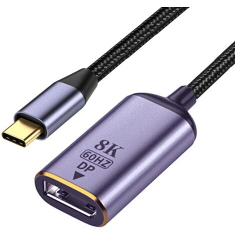 CY USB C auf Displayport Adapter, USB 4 Typ C Quelle auf DP Displayport ...