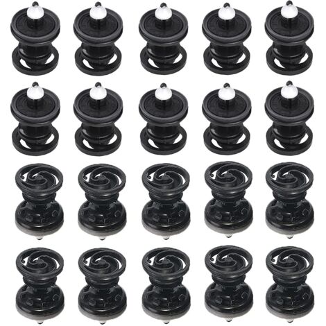 20 Pcs Auto Innen Tür Befestigungen Clips Dekorative Klammern Niet Sets ...