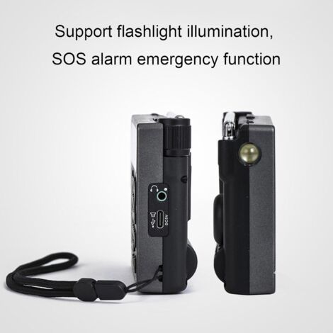 Tragbares Kurzwellenradio, HRD-757 SW FM MW AIR V.UHF WB Multiband ...