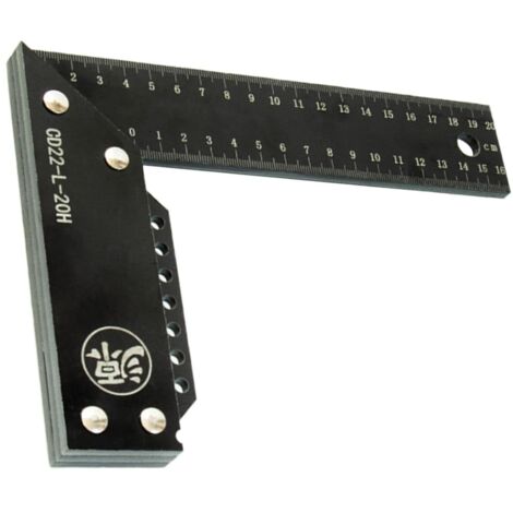 Framing Square, Multifunctional Right Angle Ruler, Carpenter Tools, L ...