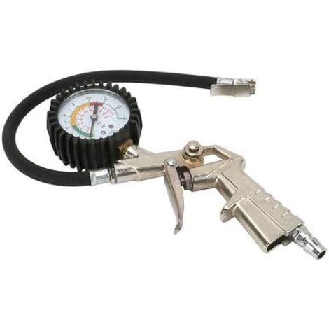 Inflador de neumáticos digital Air Chuck de 220 PSI con manómetro y ...