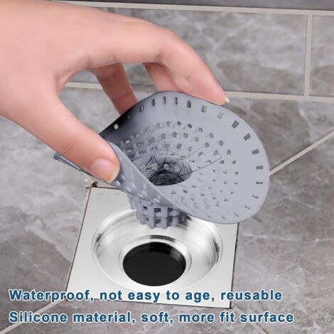 Sauntere - Recogedor de pelos de silicona para ducha (3 unidades ...