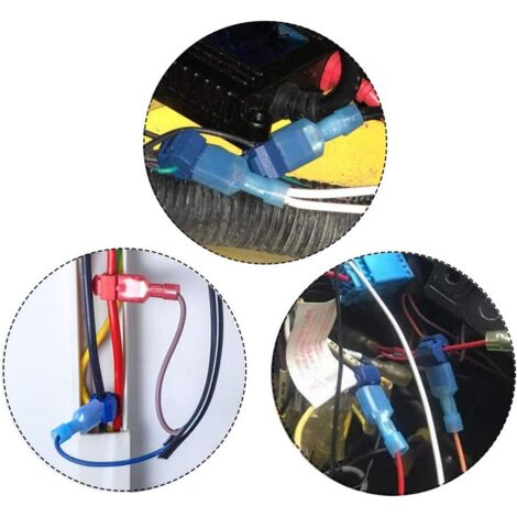 Terminales de cableado rápido, 18 pares, tipo T, para ramales de línea ...