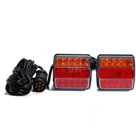 Luces LED para remolque, 1 juego de luces para remolque de 12 V, tiras ...