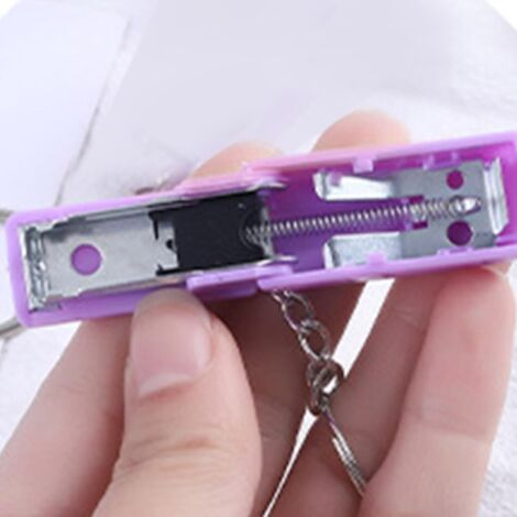 Mini llaveros con clips metálicos, lindos y ligeros, para estudiantes y ...
