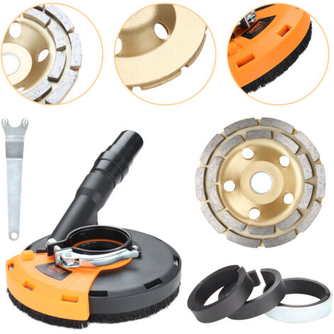 Jiubiaz Absaughaube für Winkelschleifer 125 mm – Universal ...