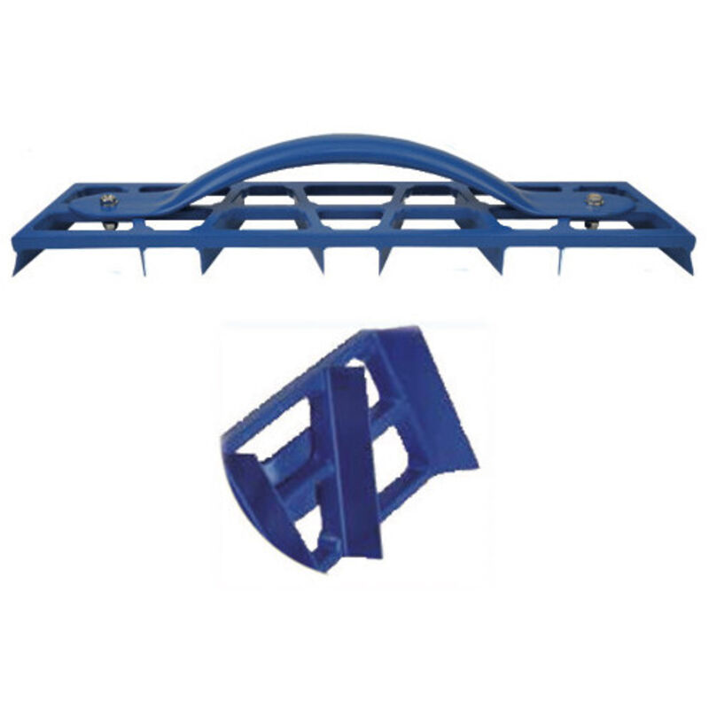 Paleta de metal Rabot 45x9 cm – Cepillo para yeso con cuchillas de ...