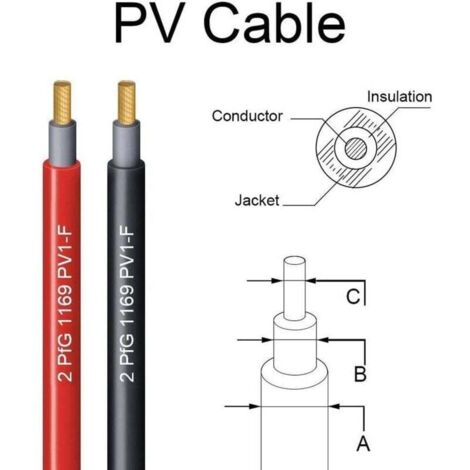 [NIEMALS VERWENDET] Meter 12 AWG Solarmodul-Verlängerungskabel mit MC4 ...