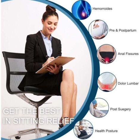 [NIEMALS VERWENDET] Oreiller de Beignet Coussin hémorroïde Coussin en ...