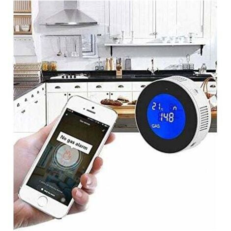 Detector multigas conectado con anuncio de voz