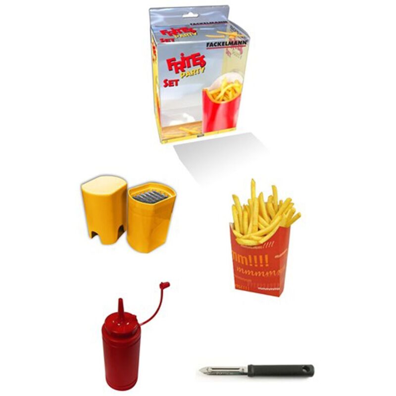 Kit pour frites maison 4 pièces Fackelmann