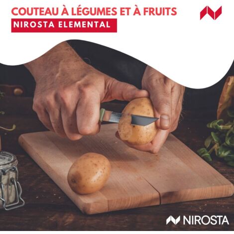 Couteau à légumes 19 cm Nirosta Elemental