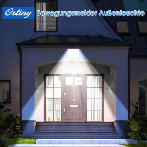 2er-Pack Solar-Außenleuchten, 256 LEDs, 3 Modi, IP65 wasserdicht ...