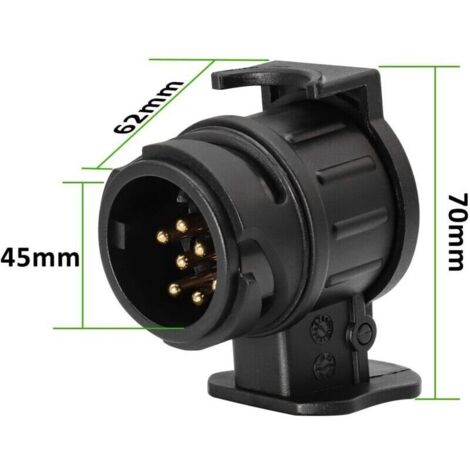 13-poliger auf 7-poliger Anhängeradapter, 13-poliger Stecker für Auto ...