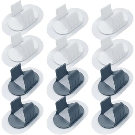 12 pezzi fascette stringitubo autoadesive da 35-38 mm, fascette ...