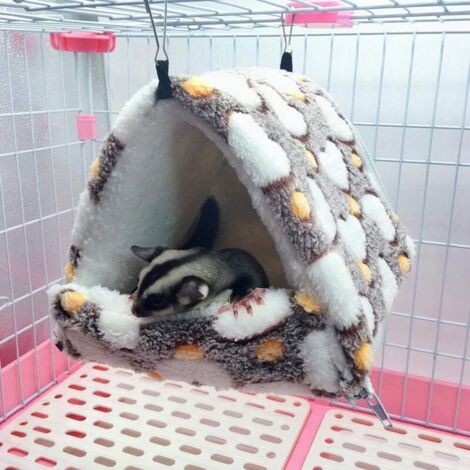 Letto di peluche per roditori, piccola casa per criceti, amaca ...