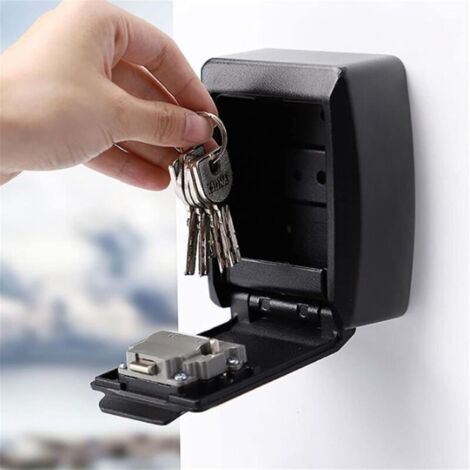 Caja De Seguridad Con Combinación De 4 Dígitos Para Pared Ideal Para