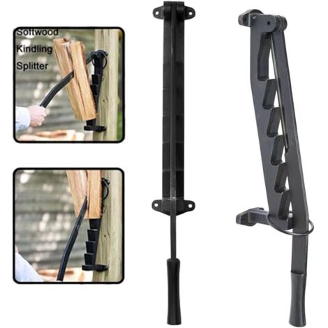 Cortadora de leña pequeña, resistente, con forma de cuña, manual, para ...