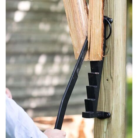 Cortadora de leña pequeña, resistente, con forma de cuña, manual, para ...