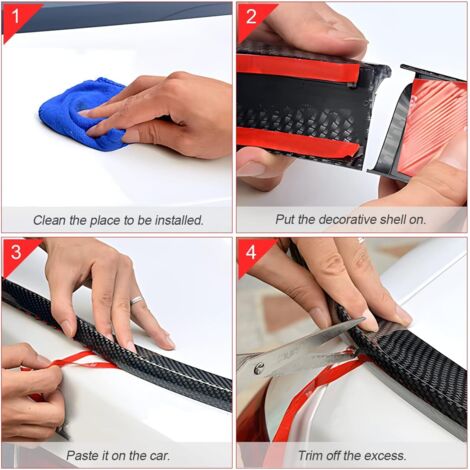 Alerón trasero flexible, de goma impermeable, universal para proteger ...