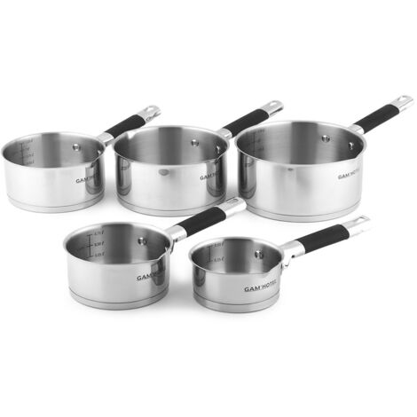 5 Casseroles Inox induction