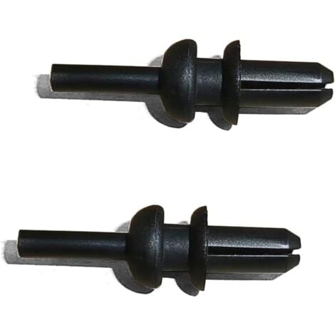 2 fixations agrafes plage arrière pour Citroën et Peugeot 699218