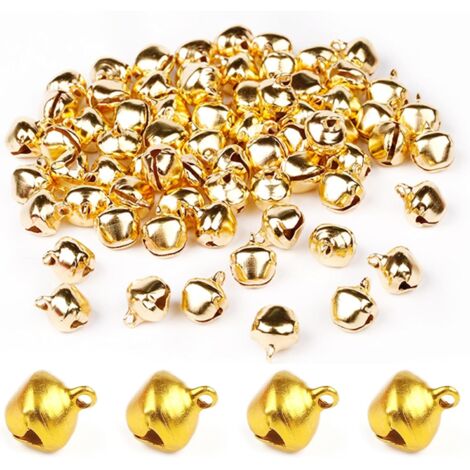 50 Stück Glöckchen Glocken Weihnachtsglöckchen Metallglöckchen ...