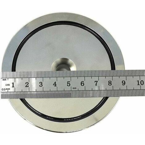Hebemagnet, superstarker Neodym-Magnet 300 kg, ideal zum Magnetfischen ...