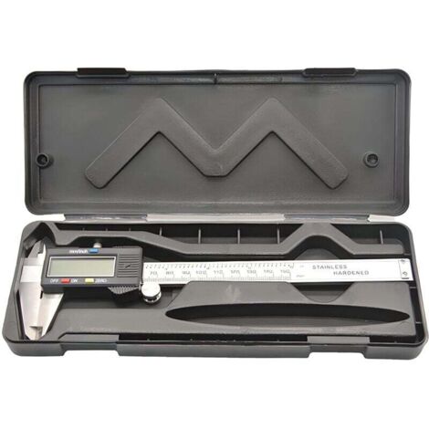 Calibrador Vernier, calibrador Vernier digital de 150 mm, acero ...