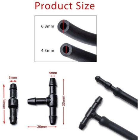 Kit de boquilla lavaparabrisas para Chrysler/Dodge Jeep Ram, manguera ...