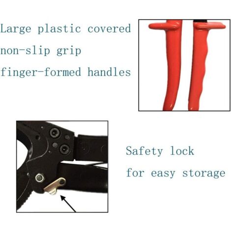 HS-520A Cortacables de carraca autoajustable hasta 400 mm² máx en ...